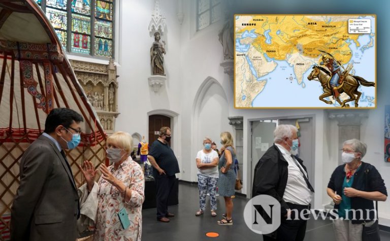 Чингис хаан Монголчууд дэлхийг өөрчилсөн нь” үзэсгэлэнг эх орондоо
